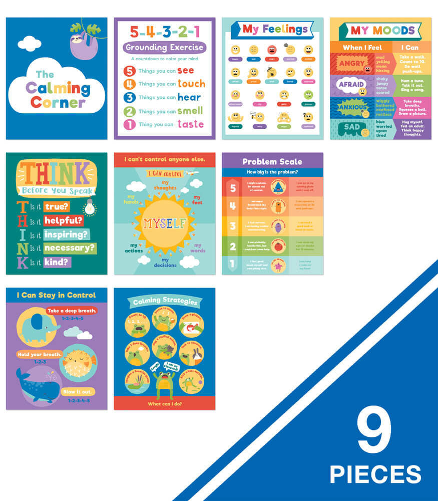 Calming Strategies Chart Set – Sonsuh Educational Supplies Inc.