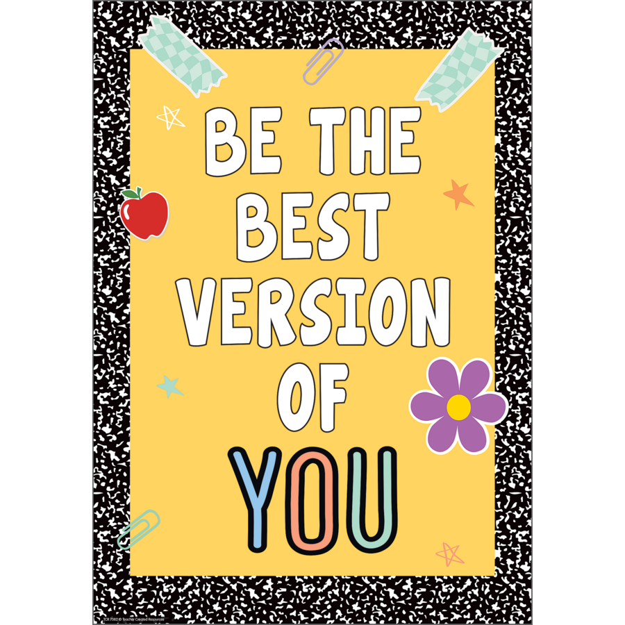 Be the Best Version of You Positive Poster – Sonsuh Educational ...