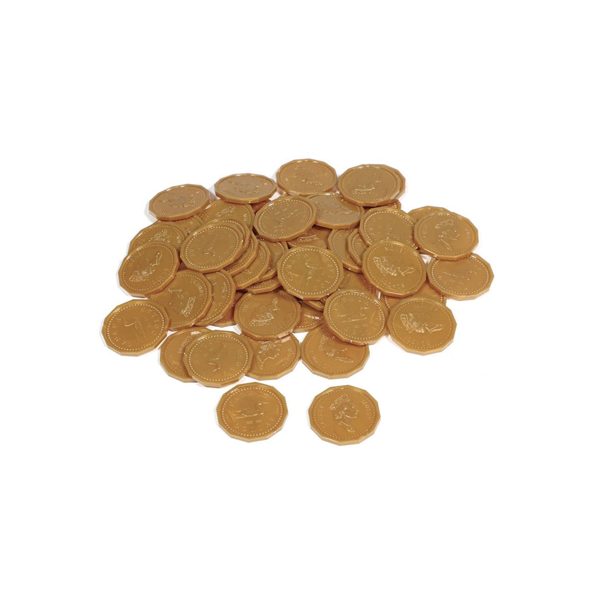 Canadian Money - Loonie Coins (50Pcs) – Sonsuh Educational Supplies Inc.