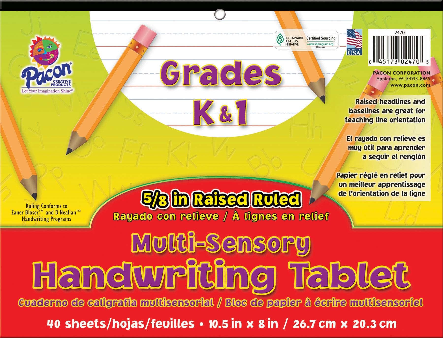Multi-Sensory Handwriting Tablet – Sonsuh Educational Supplies Inc.