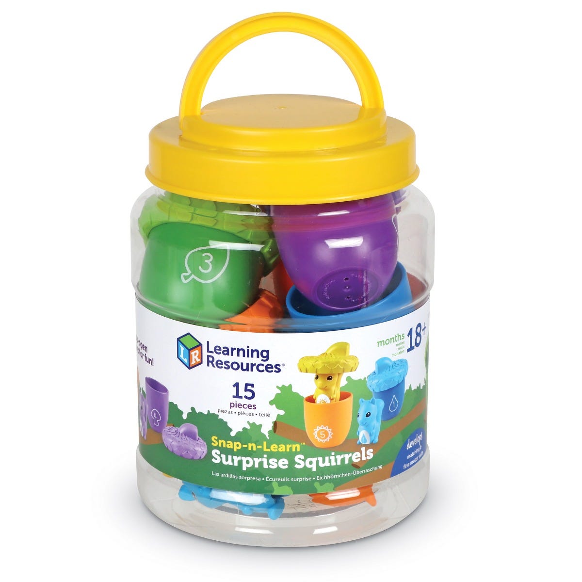 Snap-n-Learn™ Surprise Squirrels – Sonsuh Educational Supplies Inc.