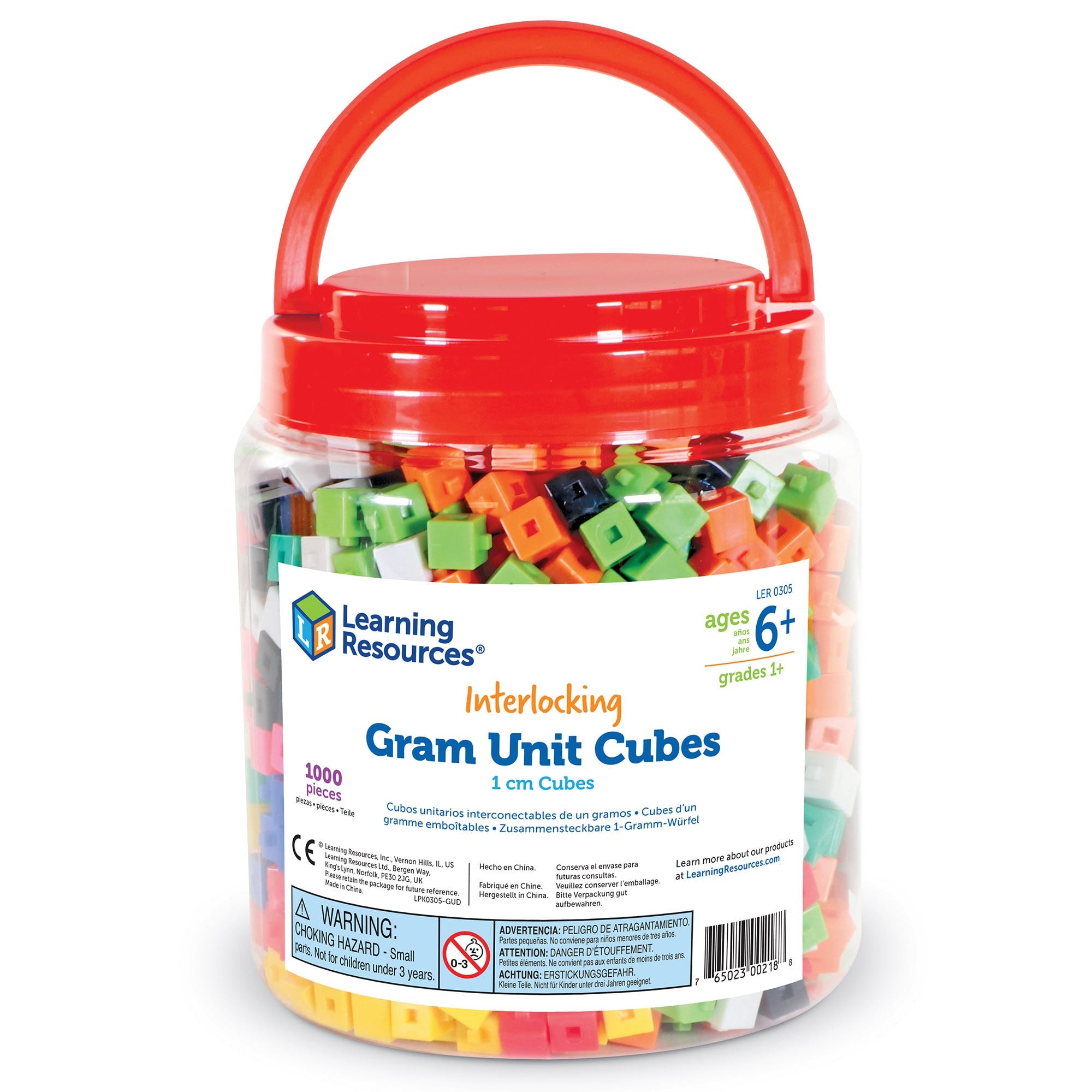 Interlocking Centimeter Cubes, Set of 1000 – Sonsuh Educational ...