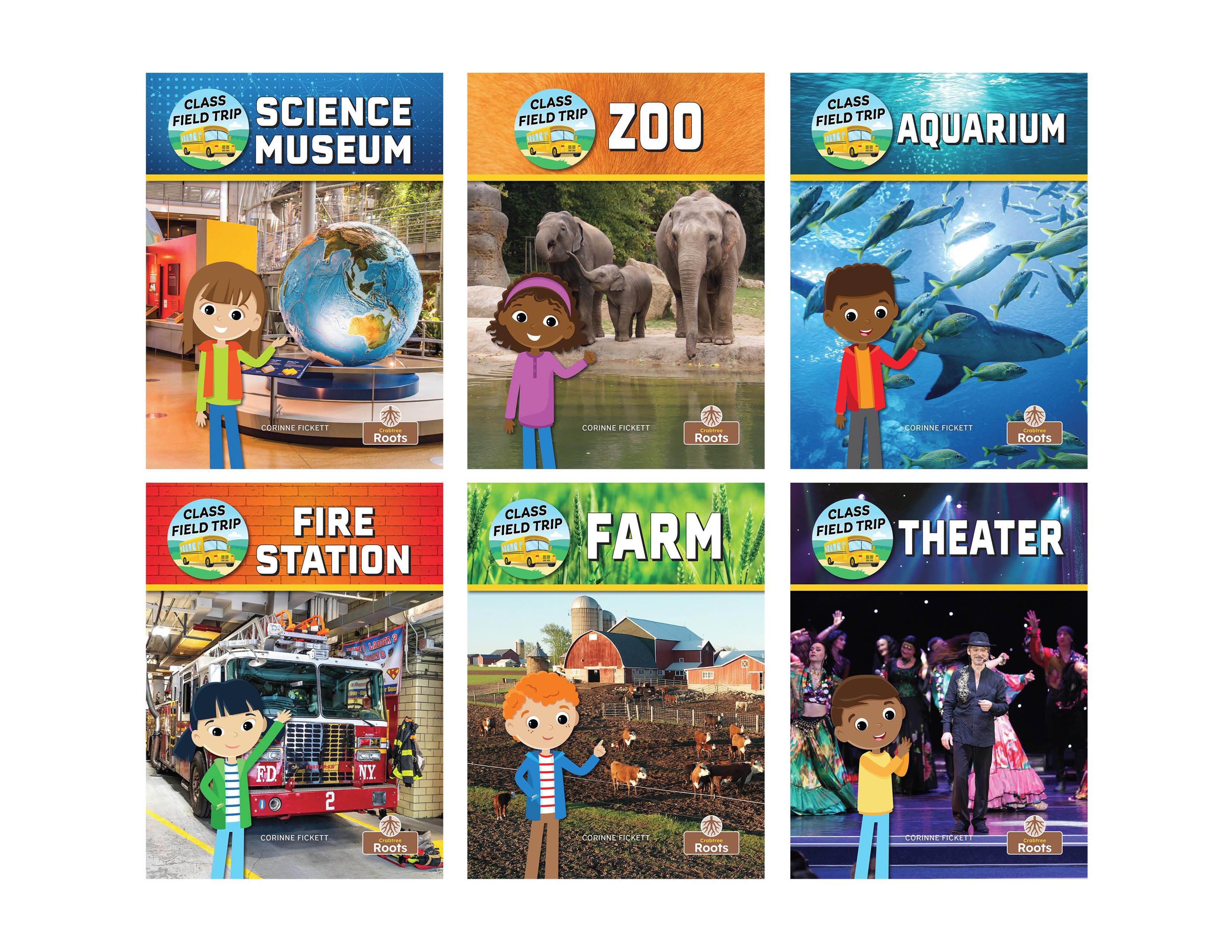 Class Field Trip Series - Set of 6 Books – Sonsuh Educational Supplies Inc.