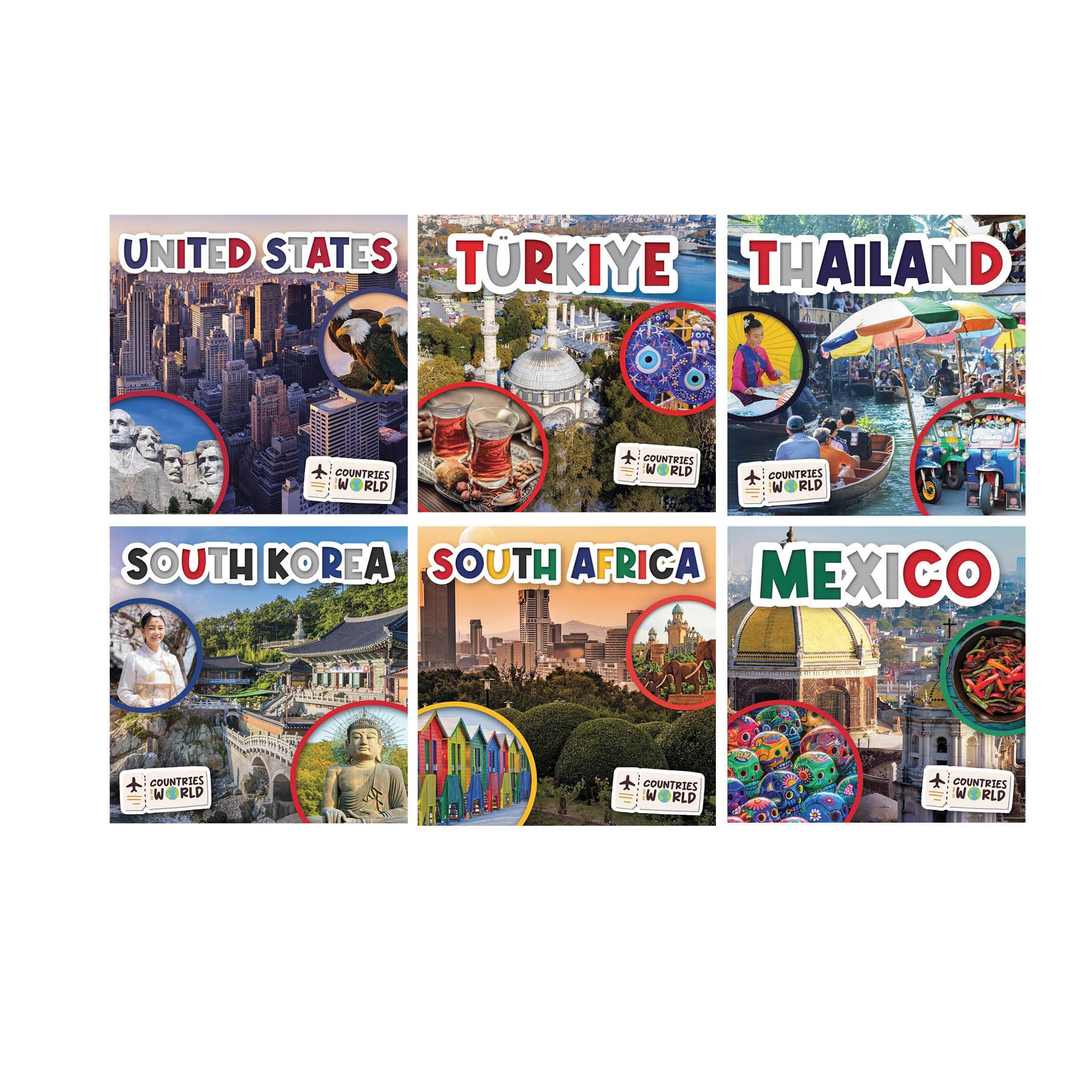 Countries of the World Set A (Set of 6 Books) – Sonsuh Educational ...