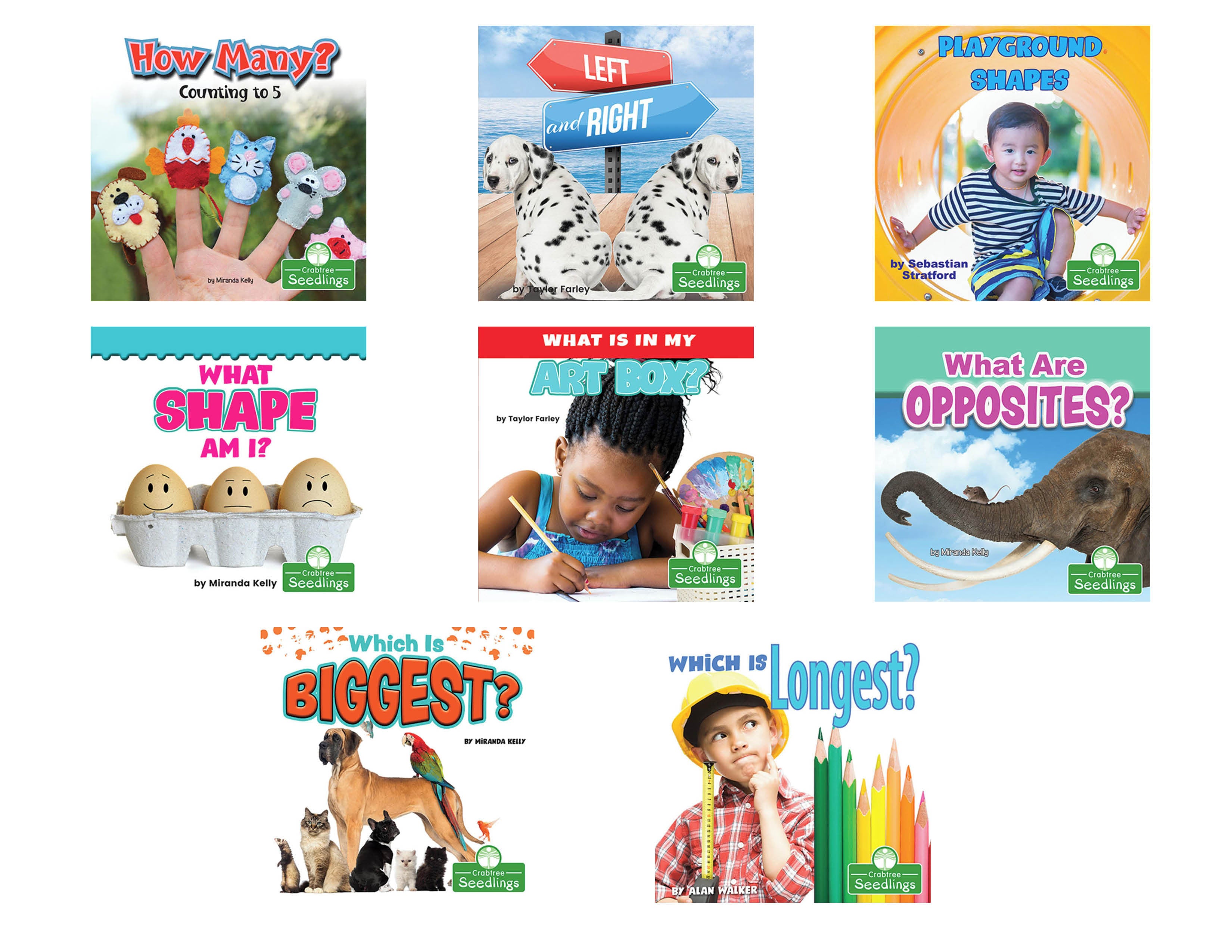 Early Learning Concepts - Set of 8 Books – Sonsuh Educational Supplies Inc.