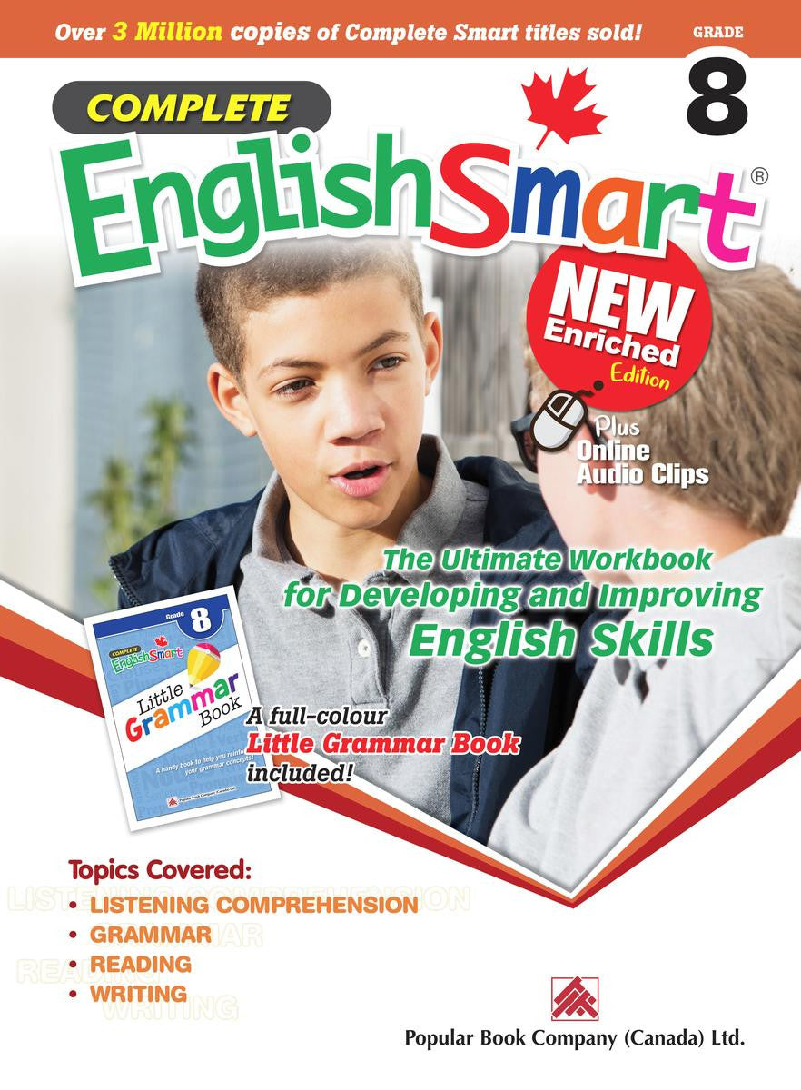 EnglishSmart: Grade 8 – Sonsuh Educational Supplies Inc.