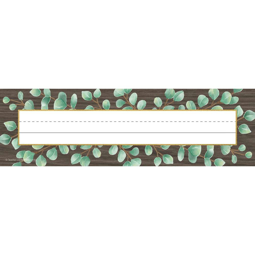 Eucalyptus Flat Name Plates – Sonsuh Educational Supplies Inc.