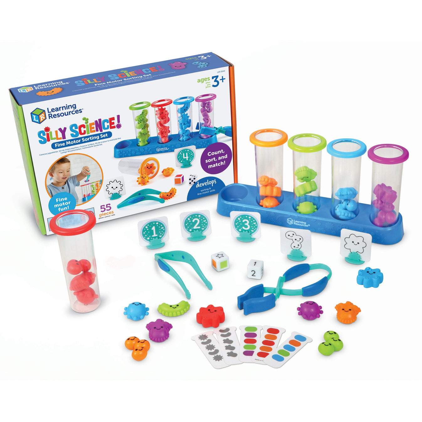 Silly Science Fine Motor Sorting Set – Sonsuh Educational Supplies Inc.