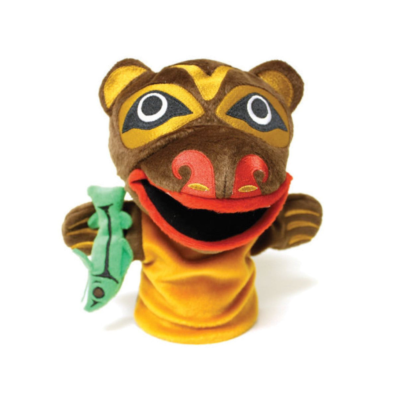 Indigenous Hand Puppet- Hunter the Bear – Sonsuh Educational Supplies Inc.
