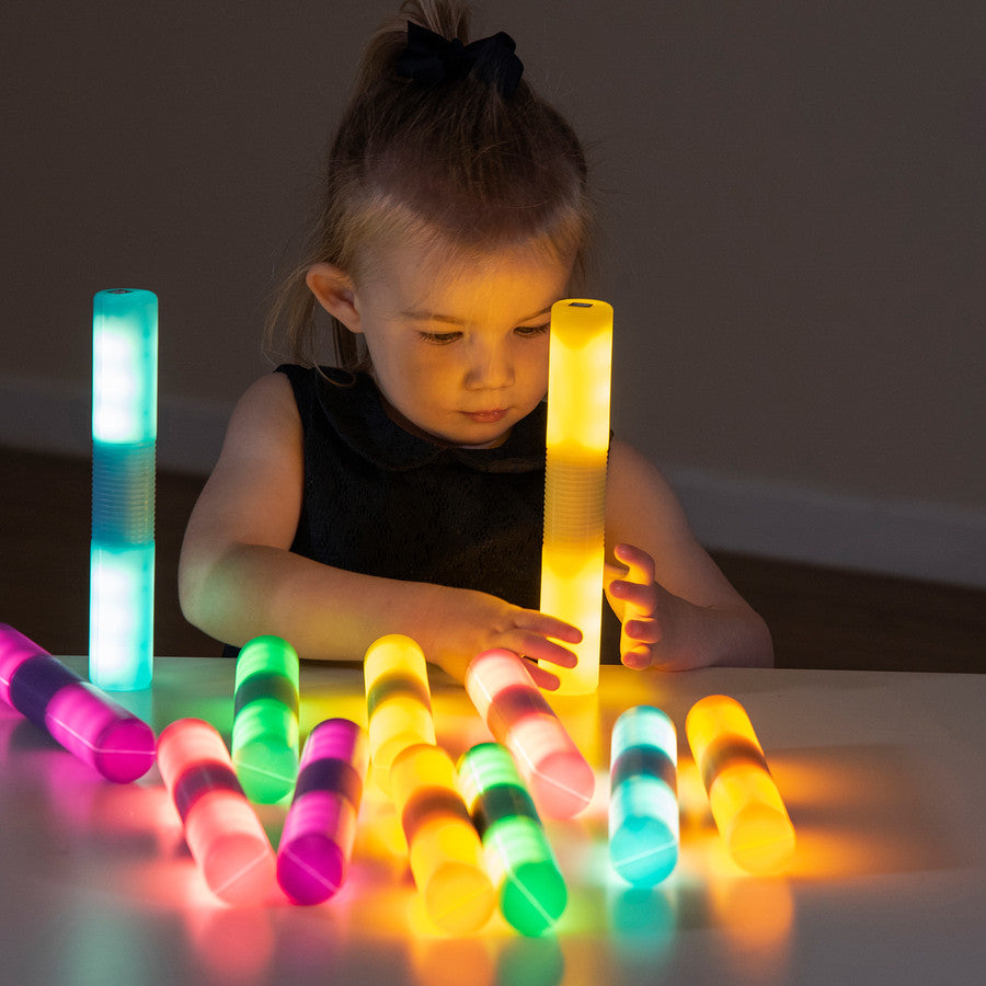 Light Up Glow Cylinders (12 Pack) – Sonsuh Educational Supplies Inc.