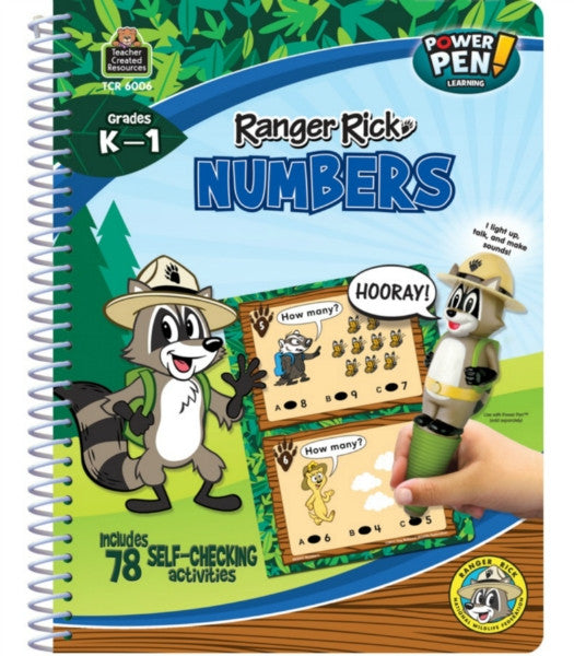 Power Pen Numbers Learning-Ranger Rick – Sonsuh Educational Supplies Inc.