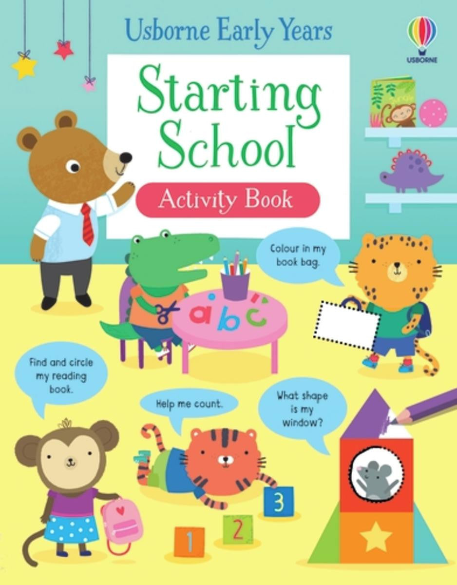 Starting School Activity Book – Sonsuh Educational Supplies Inc.