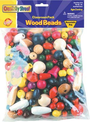 Wood Beads Classroom Pack – Sonsuh Educational Supplies Inc.